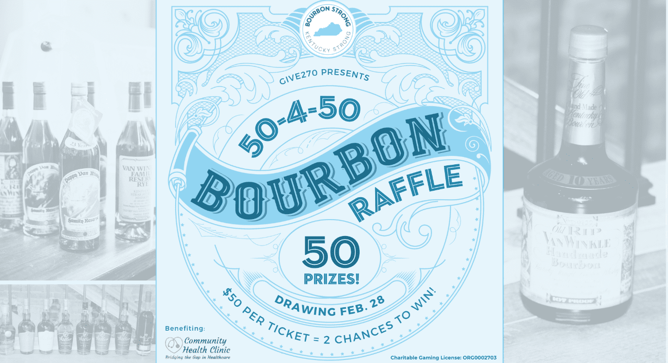 Give 270 to host charity bourbon raffle in support of Community Health ...